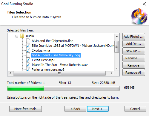 How to Burn Data CD / DVD? - Cool Burning Studio